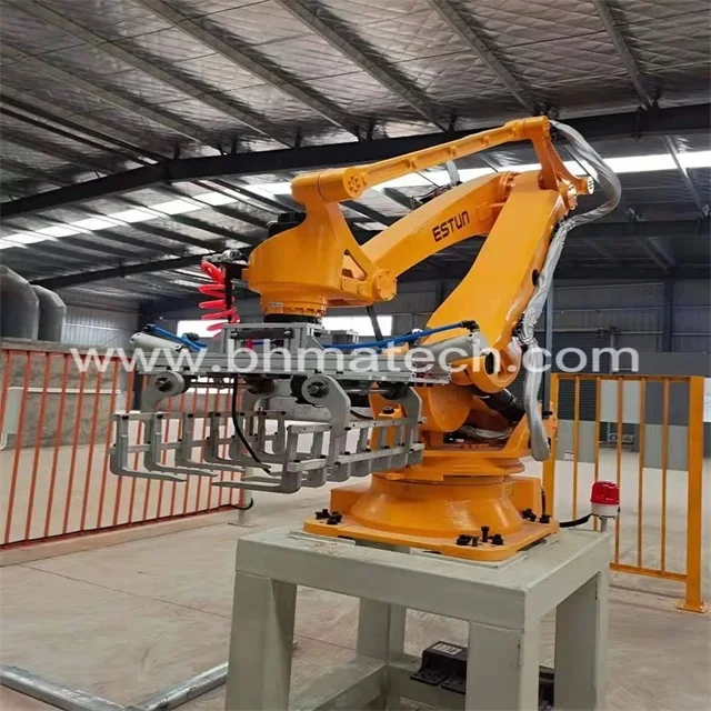 Automatic Concrete Mortar Robot Arm Palletizer for Cement Bag
