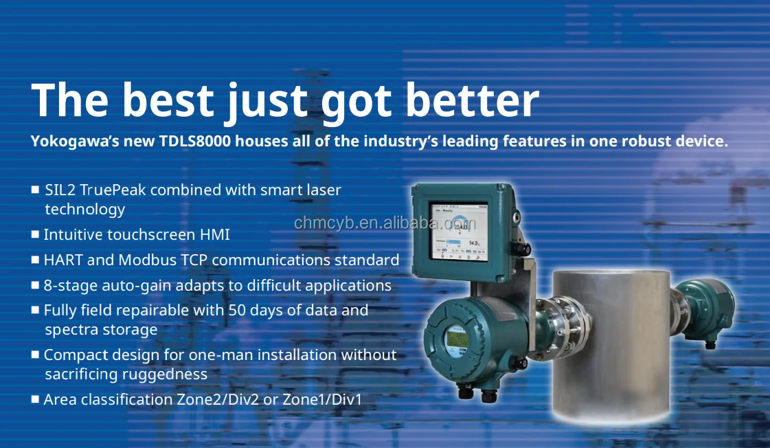 Japan Yokogawa In-situ Gas Analyzer Tdls8000 With Process Control And ...