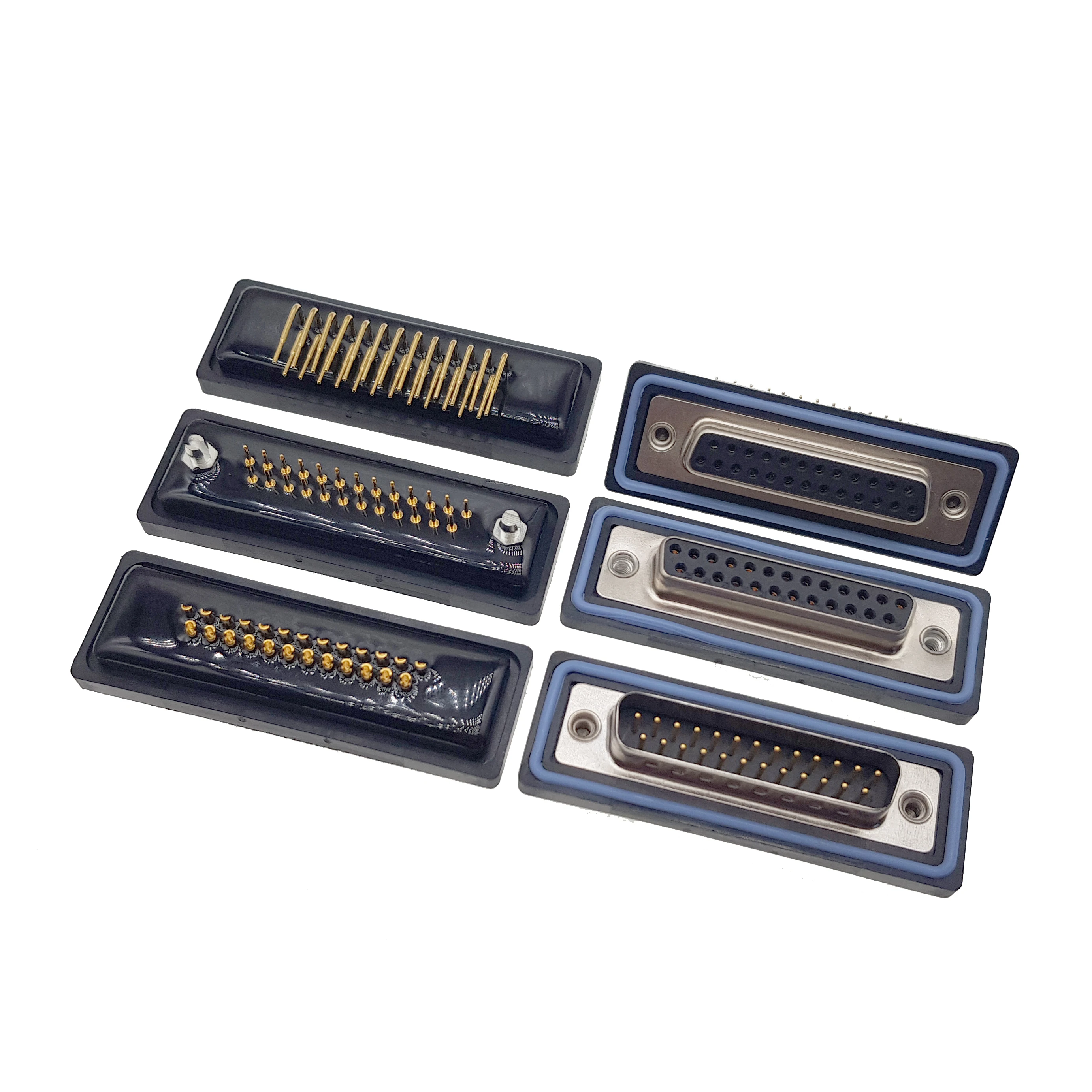 Hdb15pin Fct Standard-density D-sub Connector Female Straight Solder ...