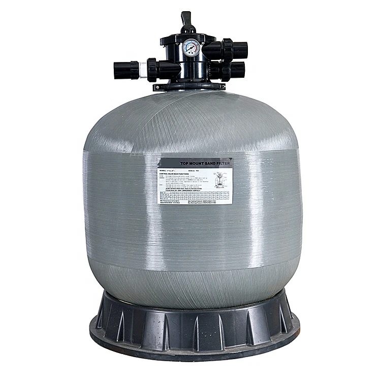 Huaxi swimming pool filter system fiber glass swim pool sand filter ...