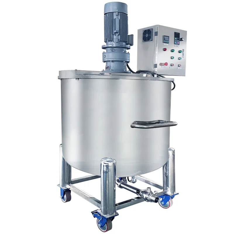 Factory Price Stainless Steel Mixing Tank Liquid Chemical Food Blending ...