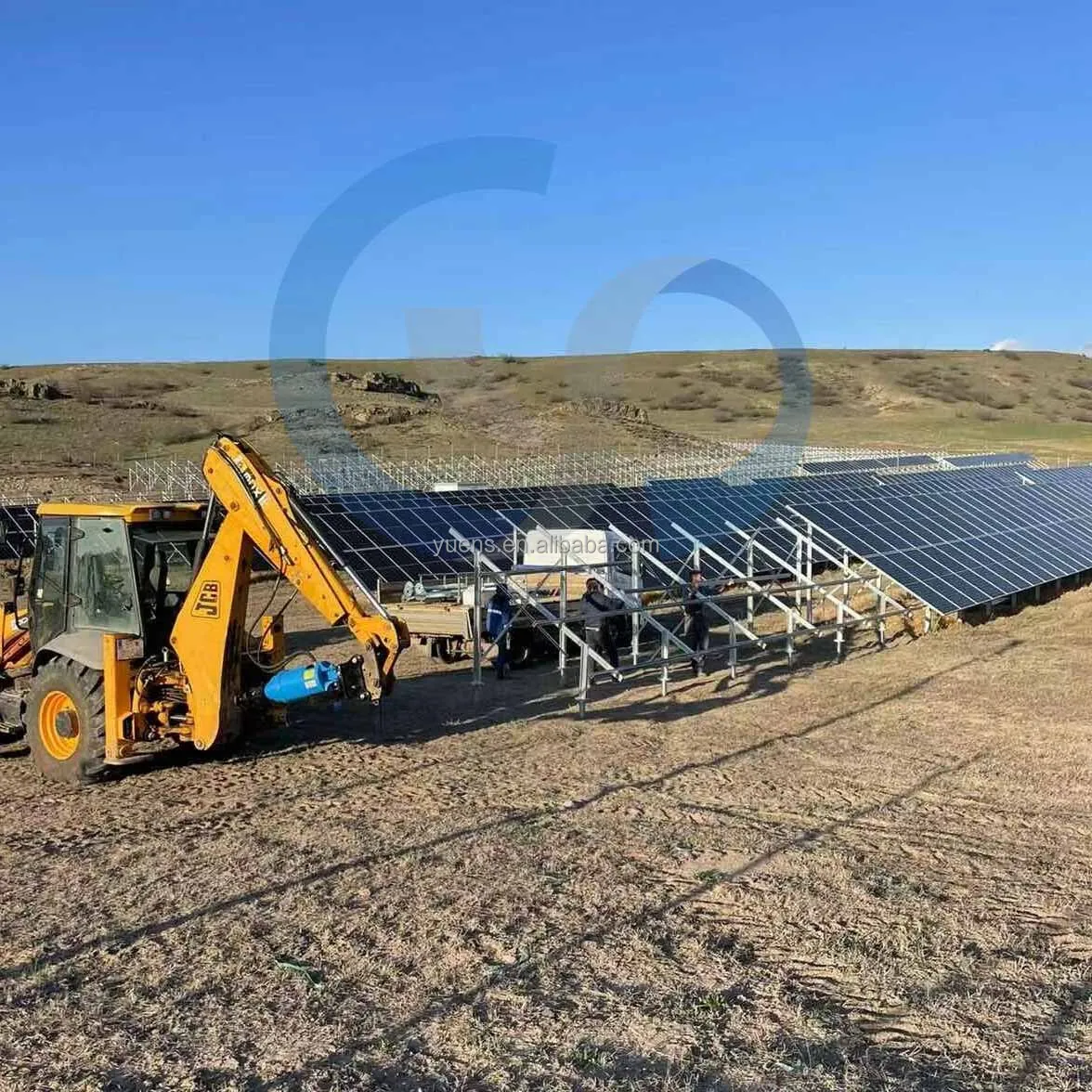 Ground Style Solar Panel Mounting Stand - Durable & Versatile