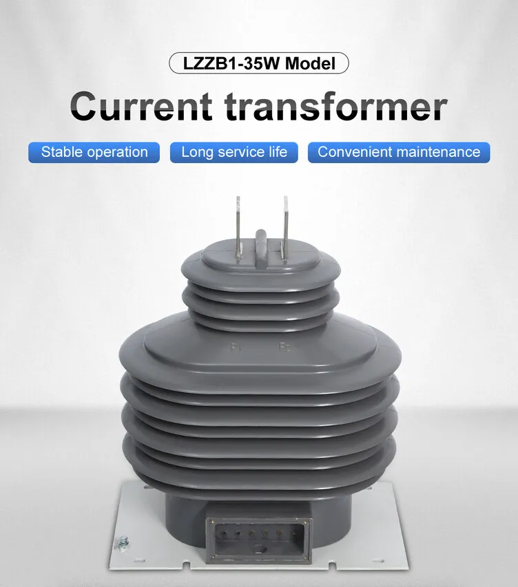 Lzzb1-35w Outdoor Cast Epoxy Resin Medium Voltage Current Transformer 35kv - Buy Current ...