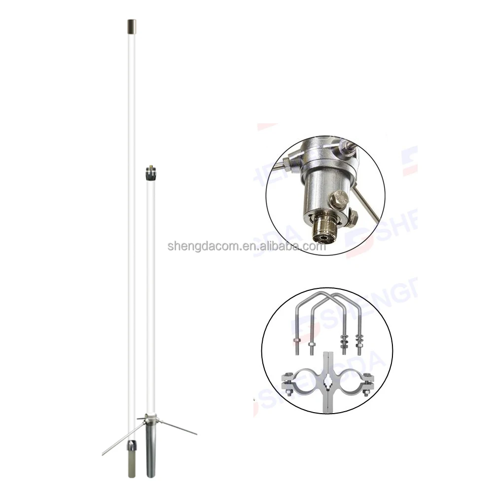 2023 Omni Fiberglass Base Antenna For Radio Repeater,Triband Hf/vhf/uhf ...