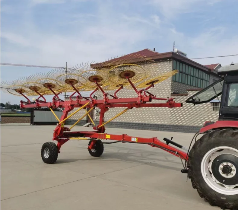 Weiwei Towed Weed Type Forage Picker Compact Raking Machine for Molded ...