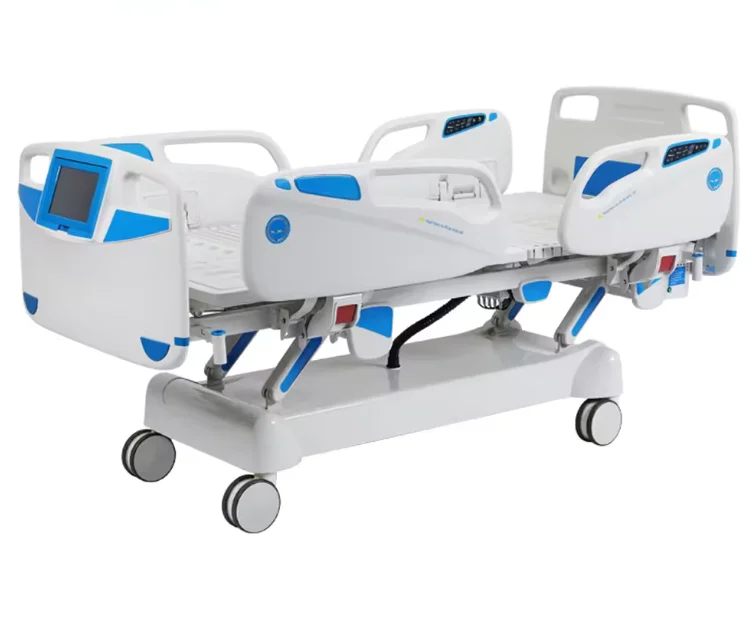 Electric Critical Care Hospital Icu Patient Foldable Clinical Bed With ...