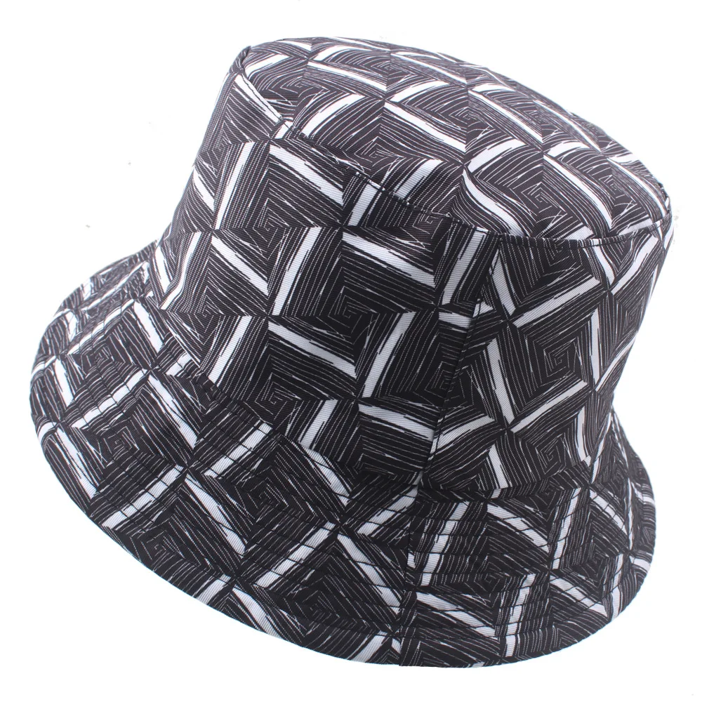 Custom Printed Bucket Hat Street Graffiti 3d Print Souvenir Cap ...