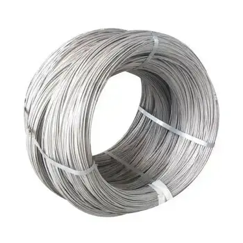 Gi Wire Galvanized Steel High Tensile Line Hot Dipped Alambre ...