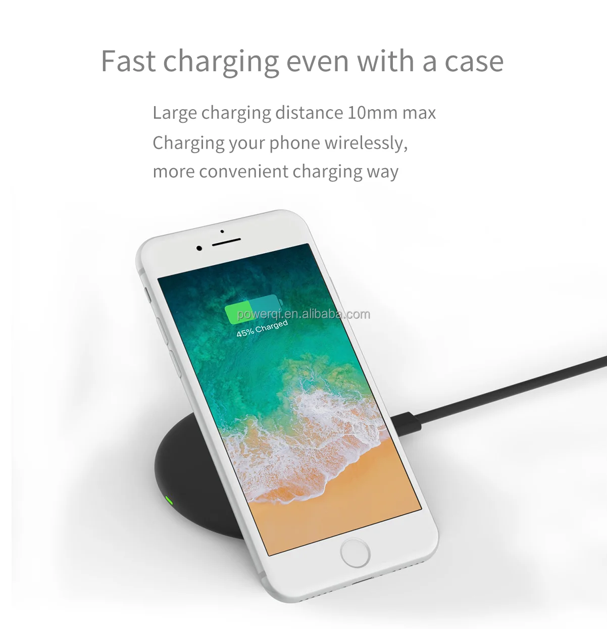 15w 10w 7.5w 5w Mobile Phone Universal Wireless Charging Qi 10w Smart ...