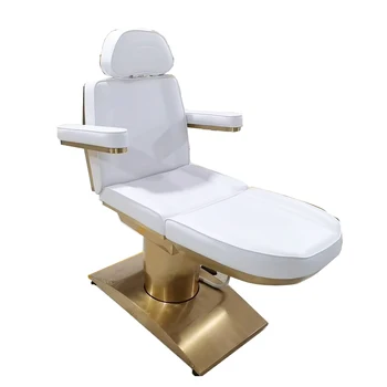 Modern Luxury Salon Massage Treatment Table Esthetician Bed Black Gold ...