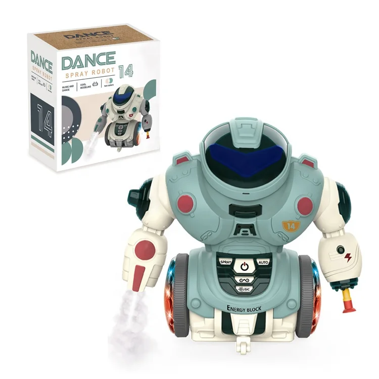 Toy Robots Dancing Robot Toy With Light And Music Sound Battery ...