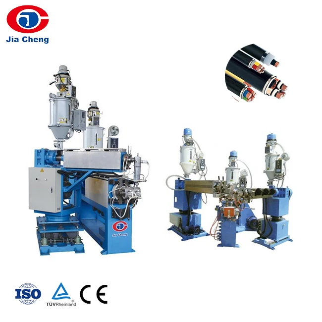 JIACHENG PVC Electric Cable Wire Extruder - High Automatic