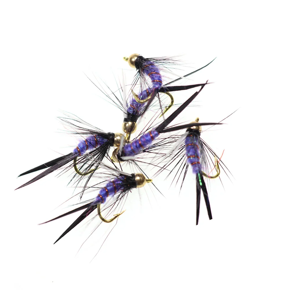 Psycho Purple Prince Nymph - Ideal for Trout & Grayling