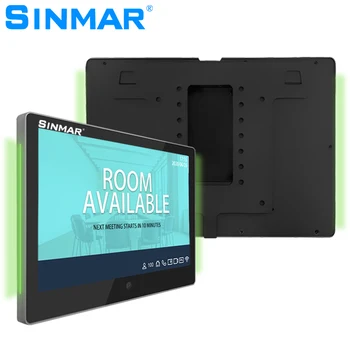 10 Inch Wall Mount Meeting Room Poe Power Touch Screen Control Panel Pc ...