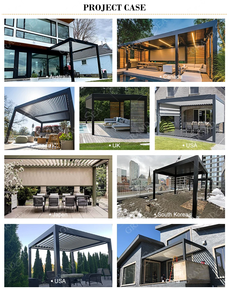 Aluminum Garden Pergola - Durable & Stylish Outdoor Canopy