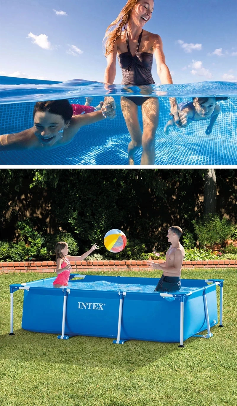 Intex 28272 Pool - 300x200x75cm Easy Set Rectangular Frame