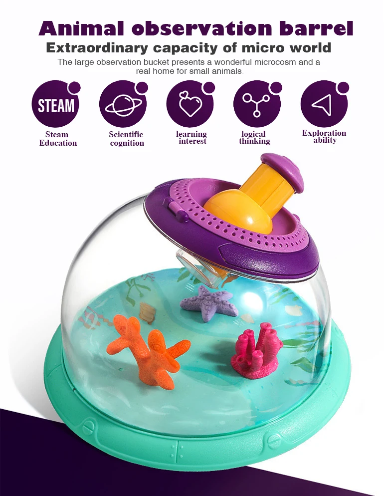 Kids Experiment Kit - STEM Educational Science Insect Observation Box