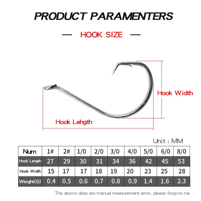 Wholesale Stainless Steel Fishing Inline Circle Hook For Freshwater ...