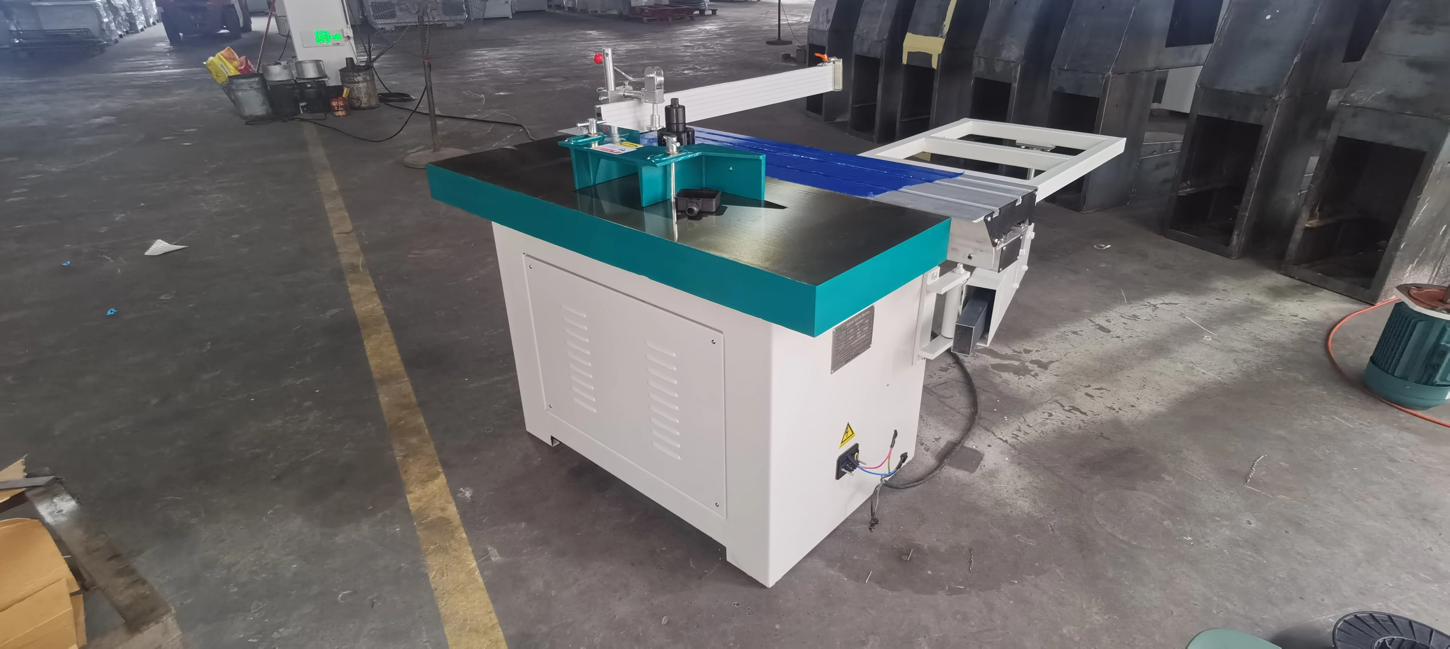 Vertical Single Spindle Sliding Table Shaper Machine