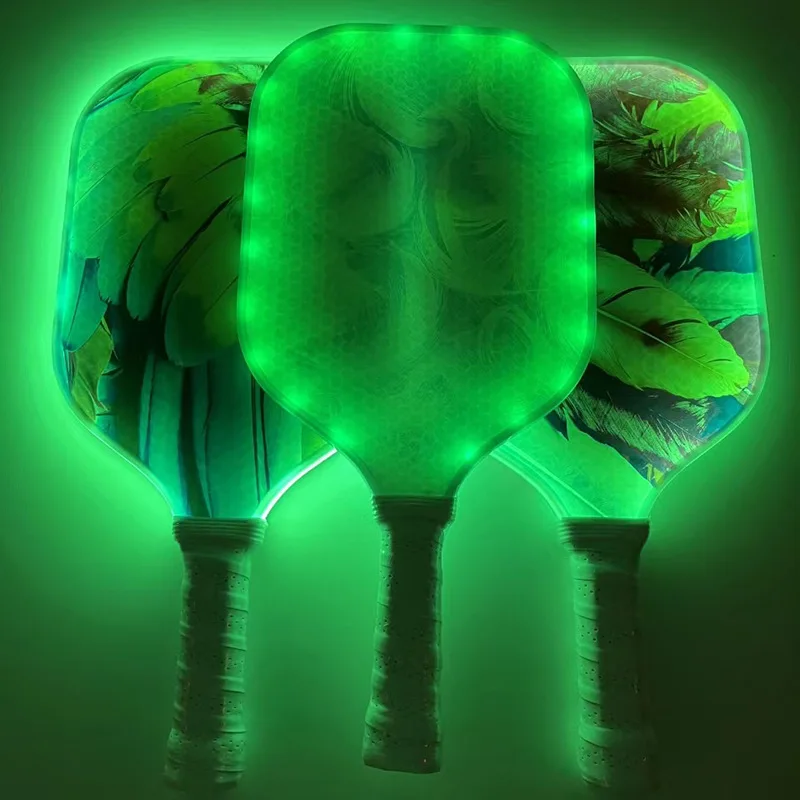 Outdoor Sports Fiberglass Led Light Beaded Light Pickleball Paddle Grip ...