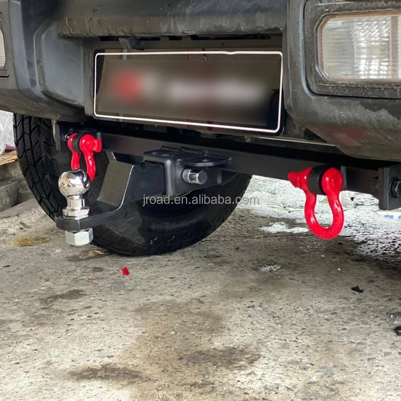 Best Selling Jimny JB74 Tow Bar With Red D-Ring Tow Bar Trailer for ...