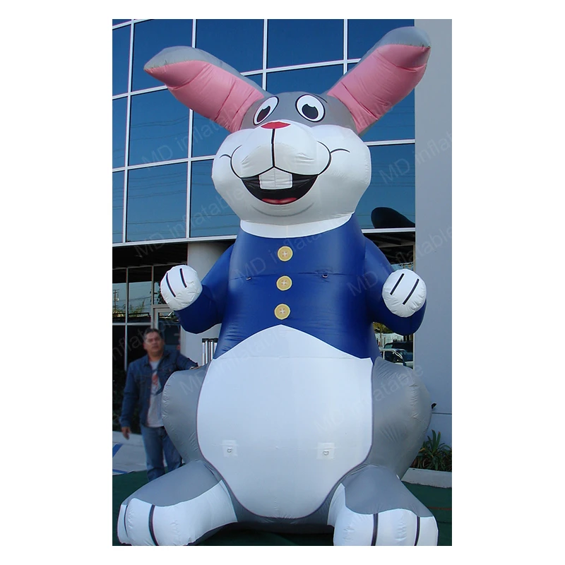 2022 Giant inflatable white rabbit,inflatable rabbit balloon,inflatable ...