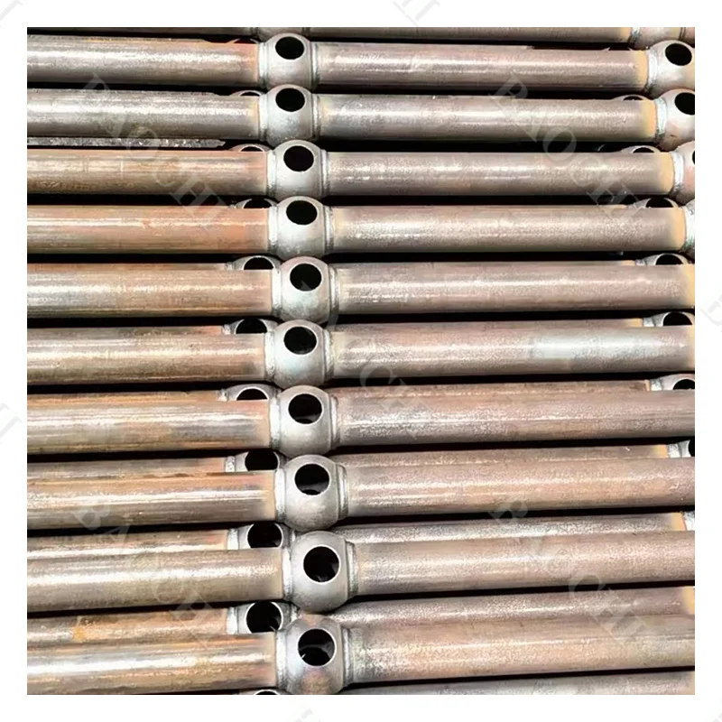 Industrial Pipe Style Ball Joint Handrail Stanchion With Galvanization ...