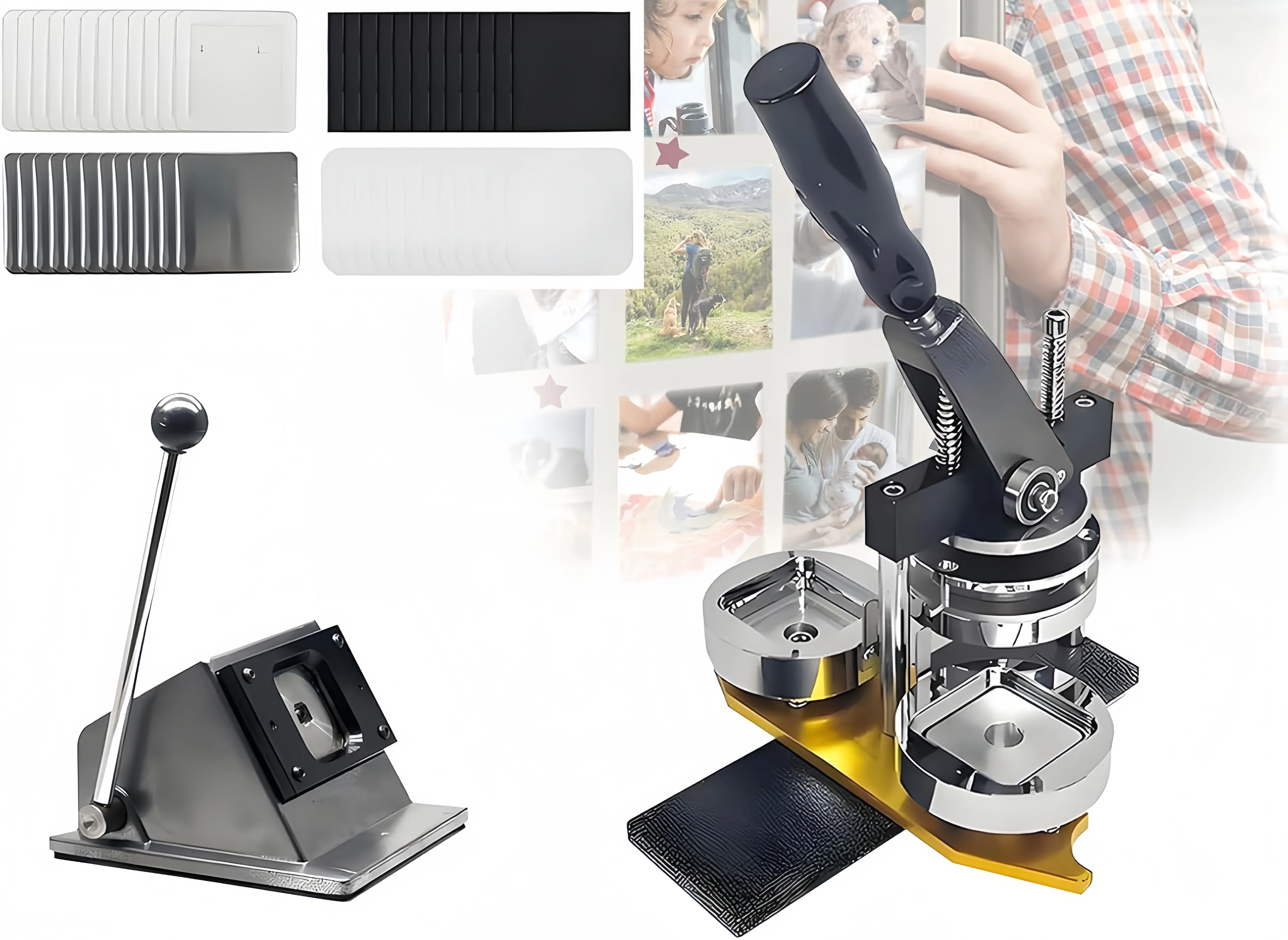 Wholesale Hand Press Aluminum Magnet Making Tool - Square