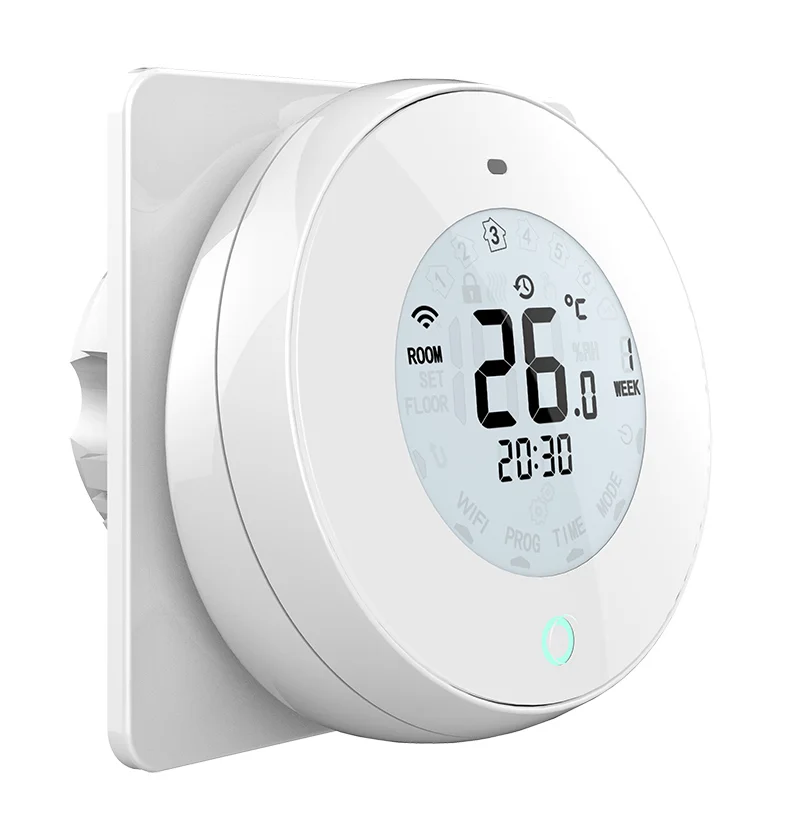 BMS Modbus RS485 RTU Room Thermostat for HVAC Under Floor Heating and ...