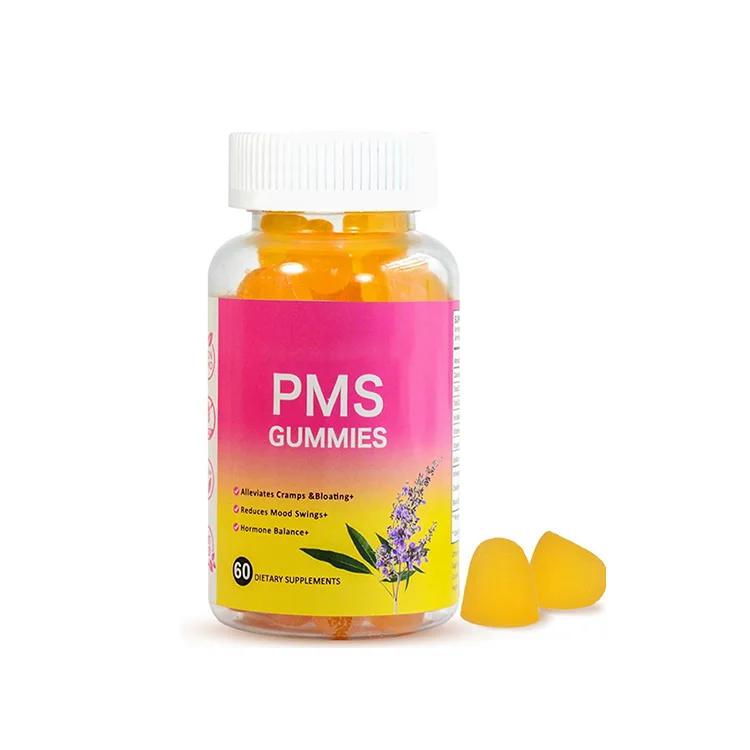 PMS Mood Organic Women's Vitamin B6 Gummy Candy for Adult Use Skin ...