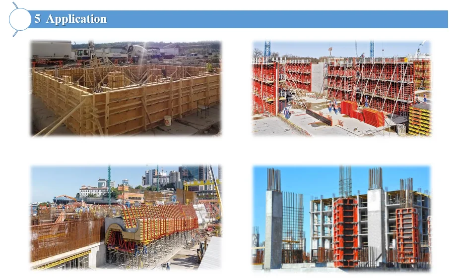 Shear Wall Formwork Support For Concrete Formwork Panel Steel Frame ...