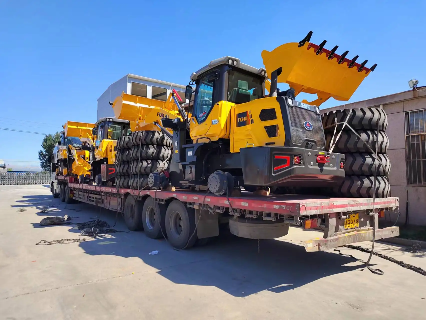 Telehandler Loader Machine 1 Ton 2 Ton 3 Ton Telescopic Wheel Loader ...