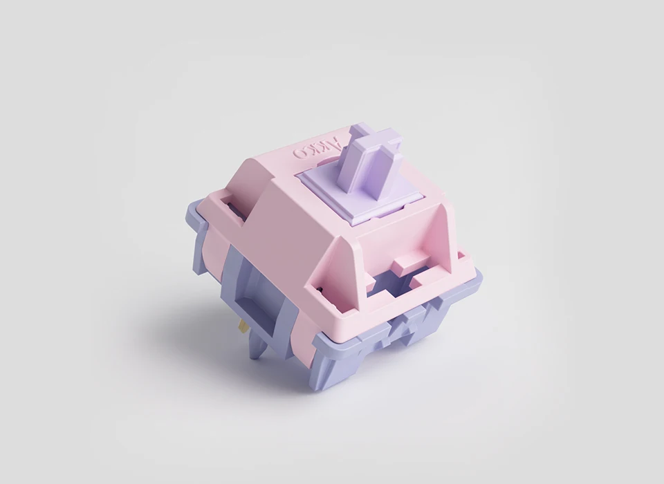 Akko Fairy Penguin Silent Linear Tactile 5-pin Lubed Gaming Mechanical ...