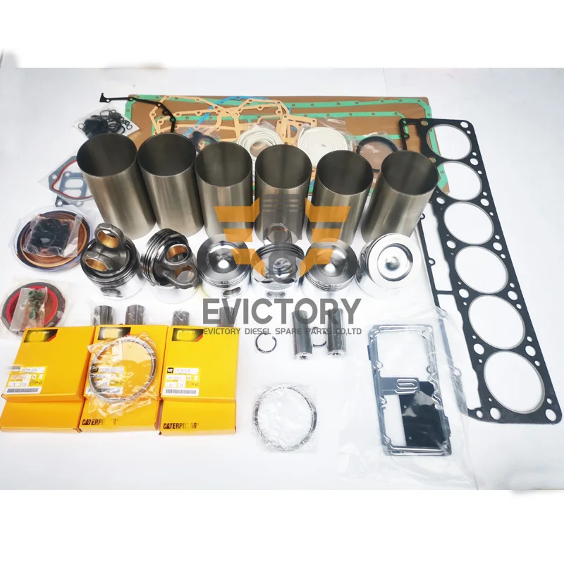 Para Caterpillar Cat Excavadora 3126 Pistón 238-2726,133-4983 Anillo De ...