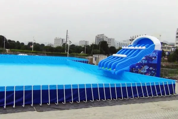 Adventure Pool - Large Tin Pool for Outdoor Fun & Filtration