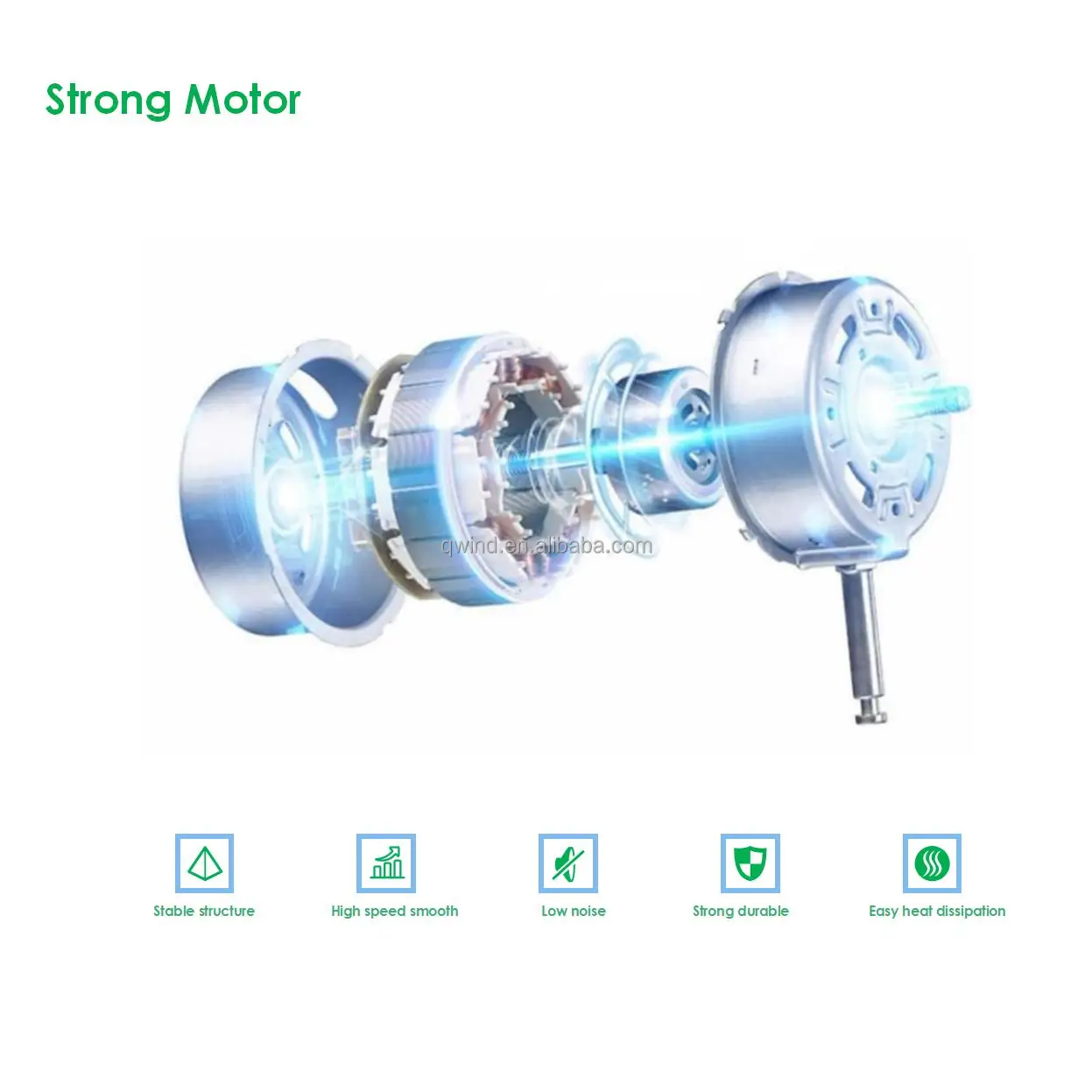 MONA Solar Orbit Fan With Remote Control 3 or 5 PP Blades Orbit Fan ...