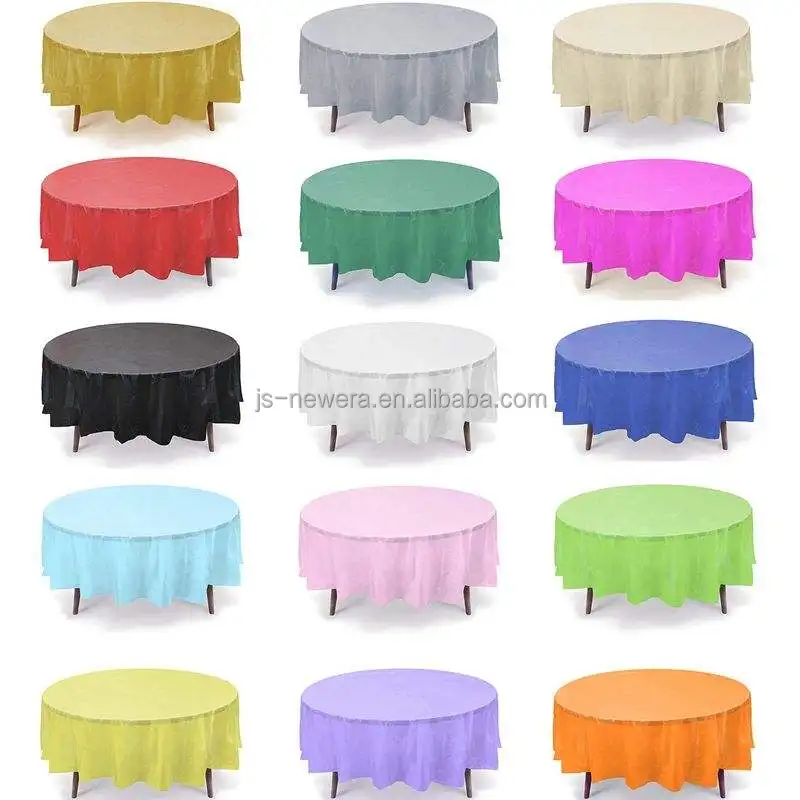 Wholesale Birthday Party Supplies Disposable Peva Table Cover Colorful ...