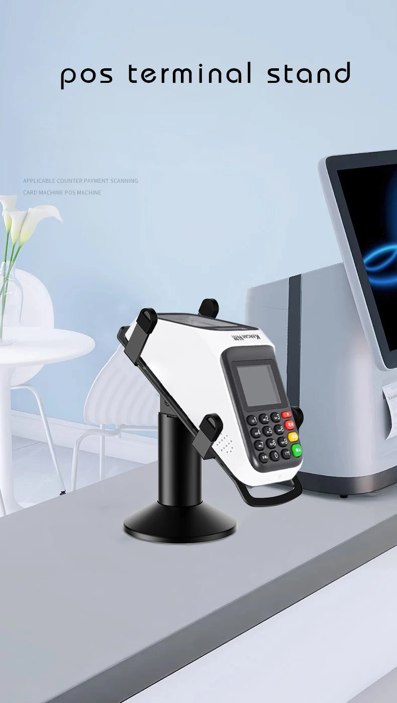 Universal Desktop Adjustable Rotation Compatible Credit Card Metal Pos ...