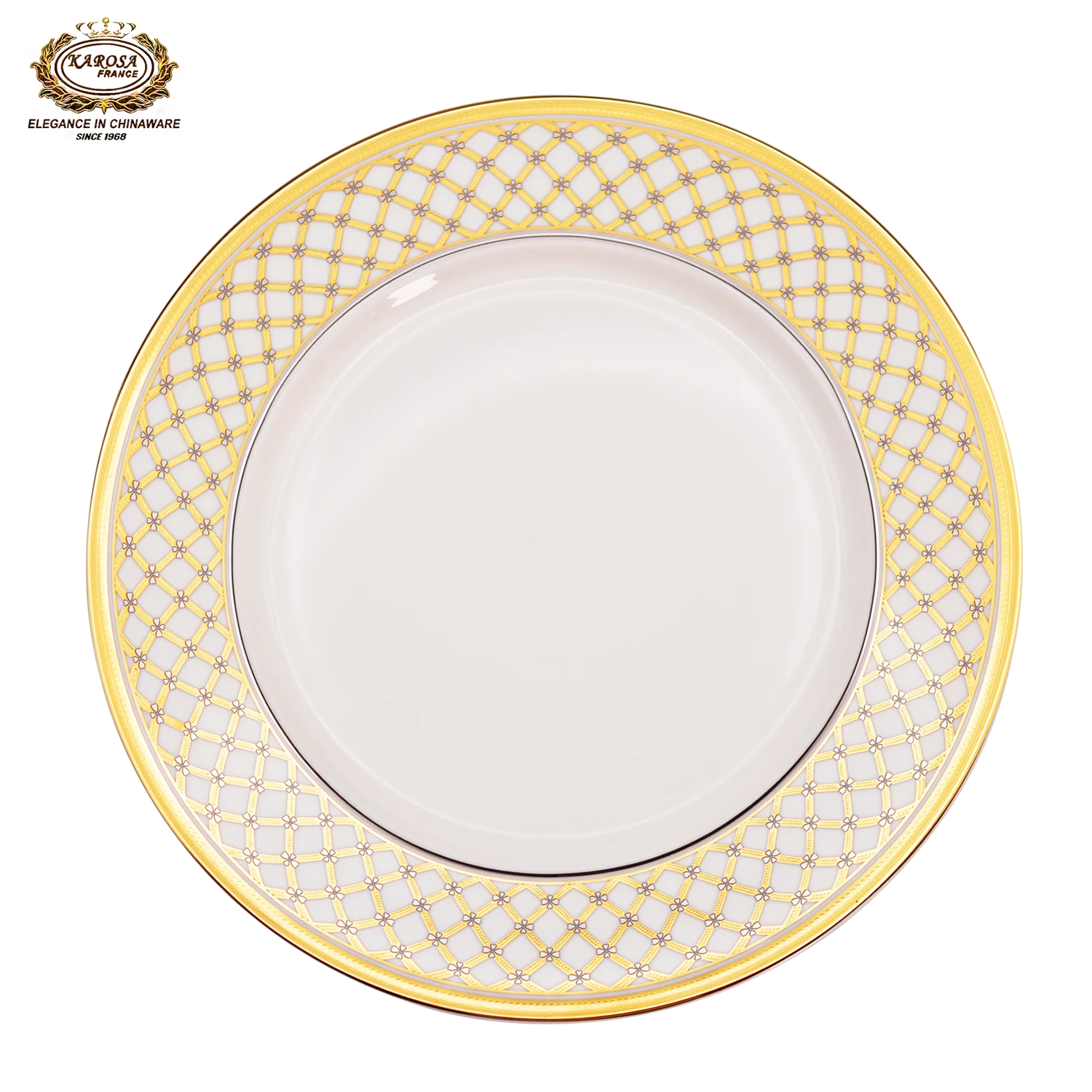 24pcs England Western Style Luxury Gold Rim Dinner Plated Set - Buy ...