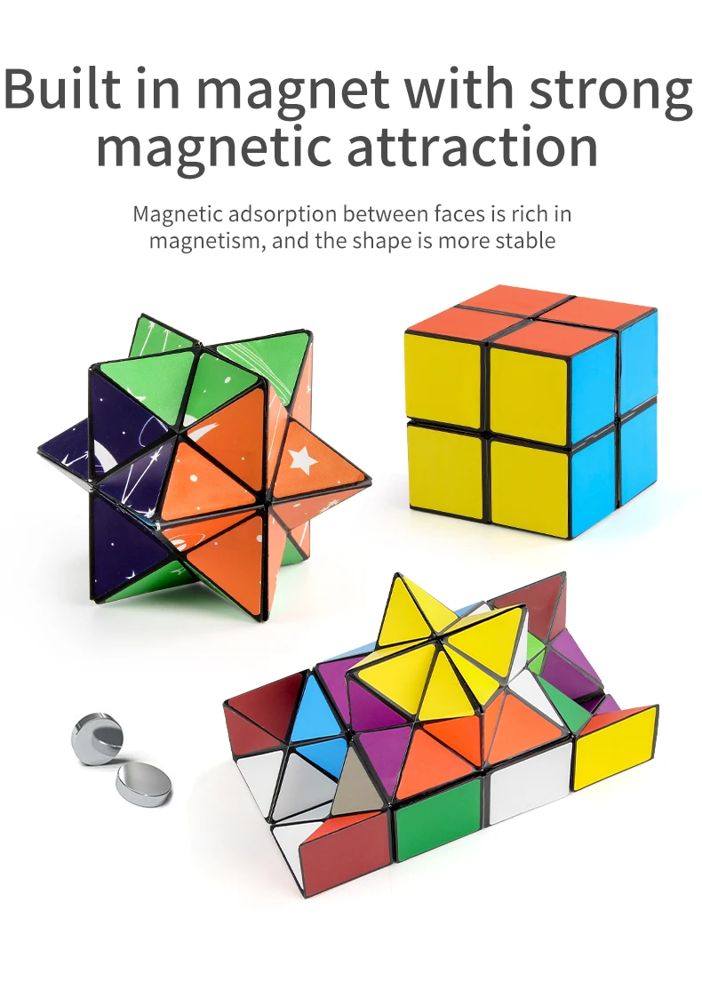 Infinity Cube Fidget Toy - Stress Relief & Education