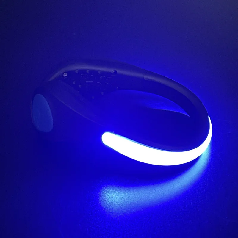 Luminous Safety Led Shoe Clip Light Waterproof Warning Sports Running ...