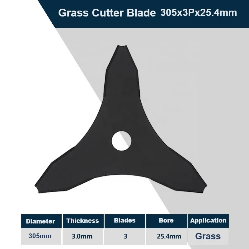 HCP Cutter Blade Grass Cutter Blade 305x3Px25.4 for Cutting Grass Brush ...