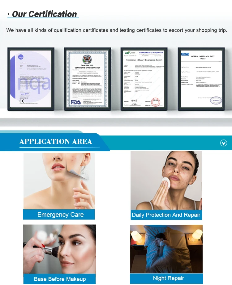 Hydrocolloid Acne Patches with Tea Tree Oil - Effective Zit Care