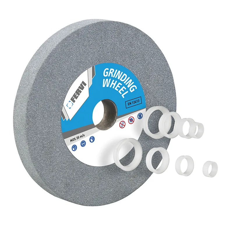 FERVI GREY CORUNDUM ABRASIVE WHEEL Resin Metal Bonding Cup-Shaped Dish ...