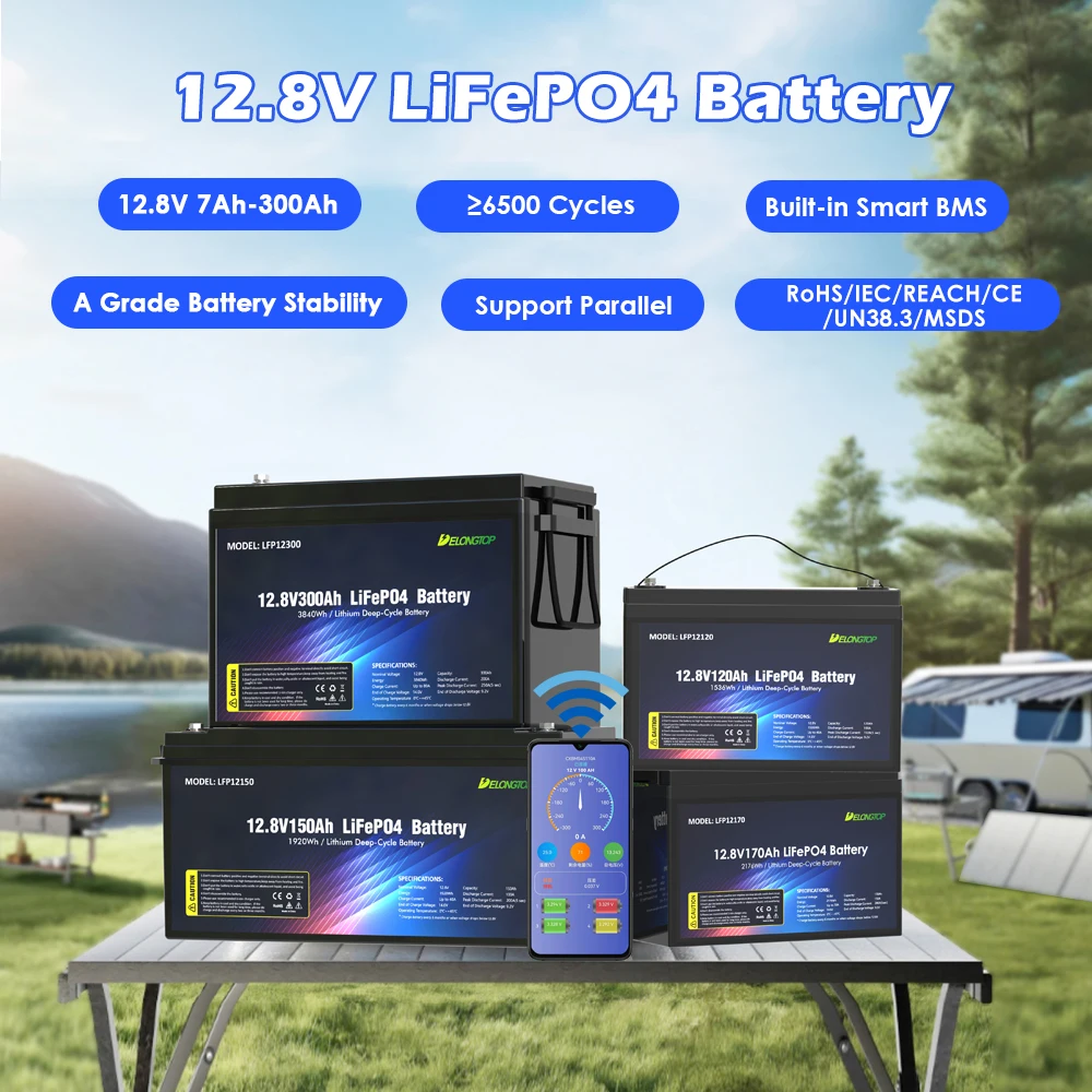 Ultimatron under Seat Battery - 12V Prismatic Delongtop