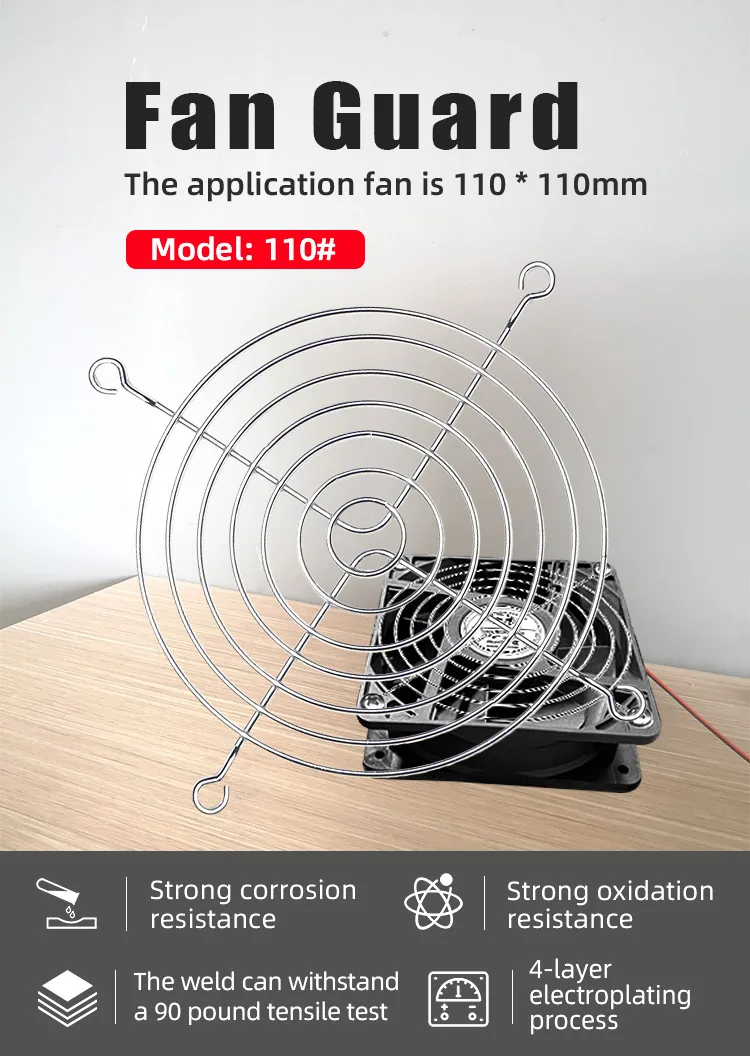 110mm Steel Wire for 8 Inch Fan Guard Steel Wire Fan Guard Ring 110mm ...
