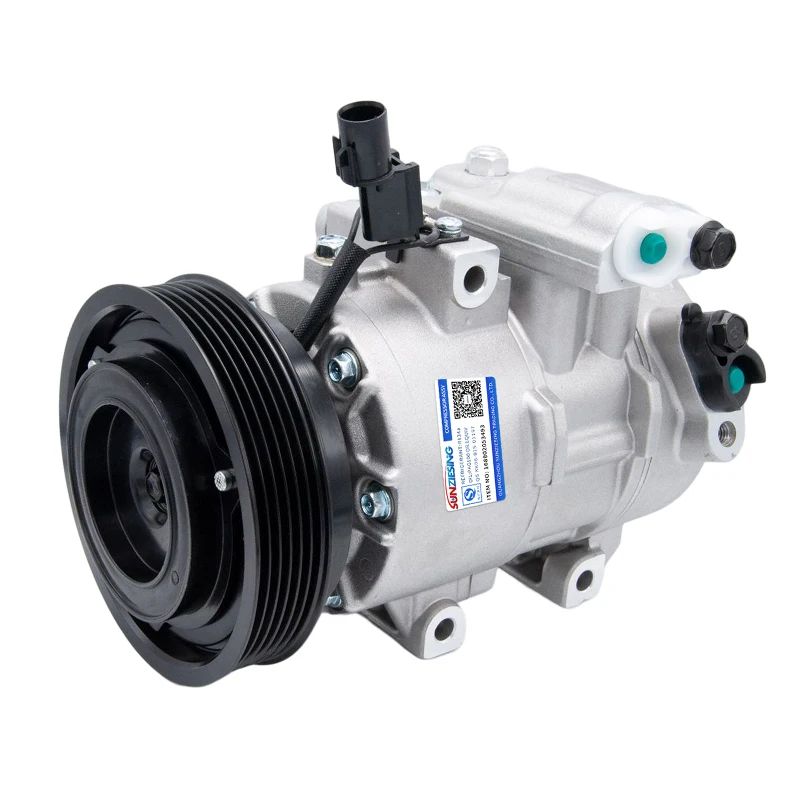 Kia cerato compresor de CA Kia Serato espectros Cerato 6SBU16 DV16 ...