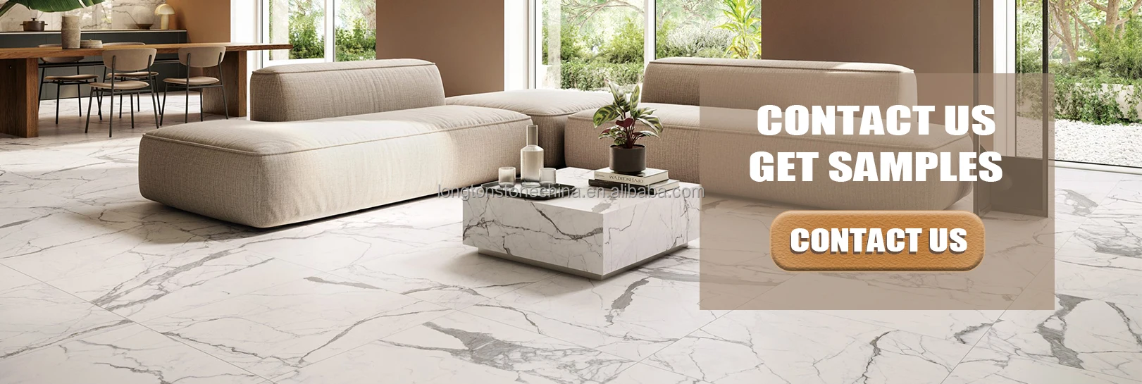 Pink Onyx Marble Slab - Translucent Kitchen Island Top