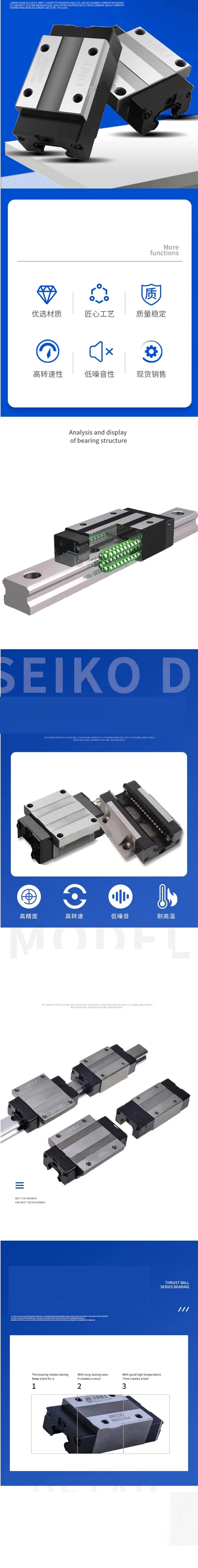 Brd35lr/brh35bl Original Abba Linear Guide Bearing Blocks Brh Brc ...