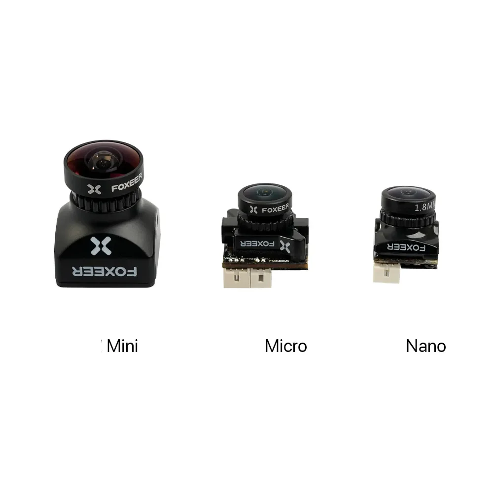 Foxeer Razer Mini V2 Fpv Camera 1200tvl 16:9 Pal Ntsc Switchable For Rc ...